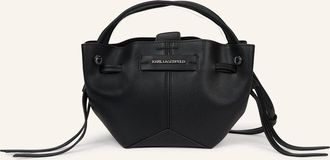 Karl Lagerfeld Beuteltasche schwarz