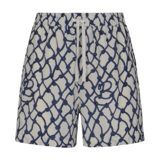 Burberry Stylische Hose mit Technischen Details - - Shorts - Damen - Blau - 2XS