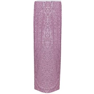 Tom Ford Sequin Langer Rock - - Skirts - Damen - Rosa - 3XS