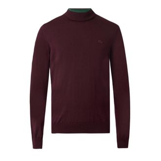 Lacoste Merinowoll-Rollkragenpullover - - Knitwear - Herren - Rot - XL
