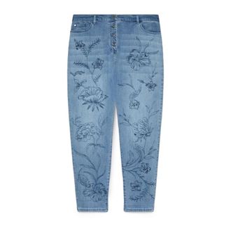 Fiorella Rubino Barrel Jeans - - Jeans - Damen - Blau - XL