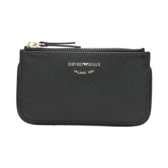 Emporio Armani Leder Portemonnaie - - Bags - Damen - Schwarzk - ONE SIZE
