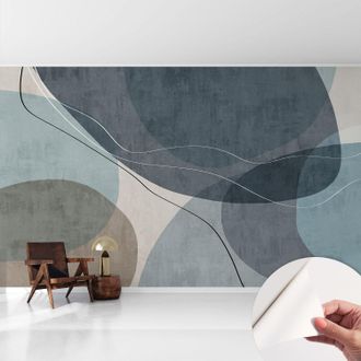 Tulup Carta Da Parati Autoadesiva - Fotomurale Adesivo - Design Elegante - Stile Moderno - Astrazione Moderna 416x254 Cm
