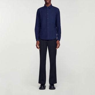 Sandro Chemise en flanelle