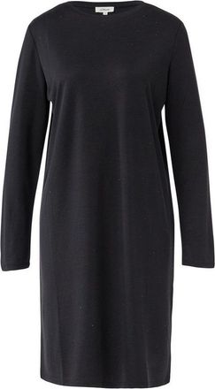 s.Oliver Minikleid Kleid Flie&szlig;endes Jersey-Kleid mit Schmucksteinen