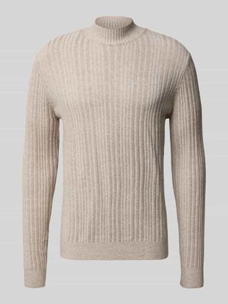 Cinque Strickpullover mit gerippten Abschl&uuml;ssen Modell MENSO