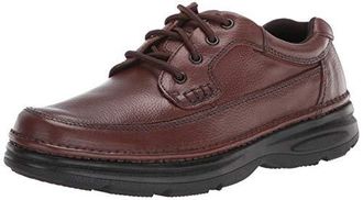Nunn Bush Mens Cameron MOC Toe Oxford with Comfort Gel Footbed, Brown, 7