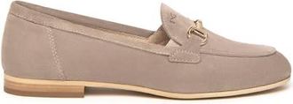 Nero Giardini E318213D Mocassins pour femme en daim, Cr&egrave;me., 37W