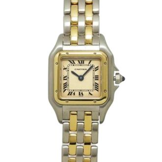 Cartier Montre vintage Pre-owned - Femme - Pre-owned - Jaune - Taille: ONE Size
