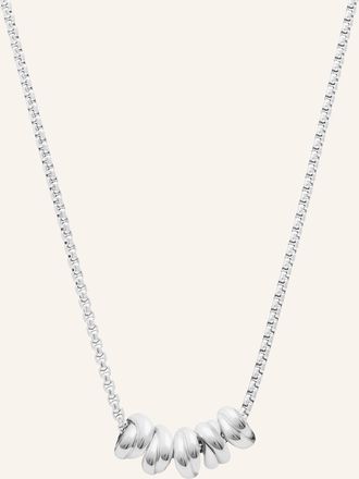 s.Oliver S.Oliver Halskette Aus Edelstahl silber