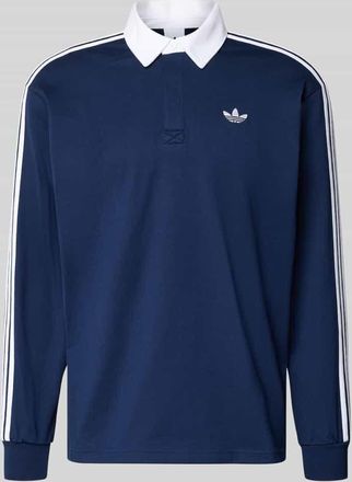 adidas Originals Poloshirt mit Label-Stitching