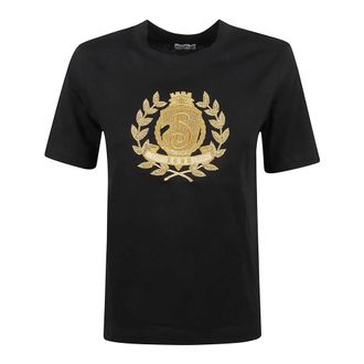 Burberry Femme, Tops, Noir, Taille: 36 FR T-shirts et Polos Jerseywear Noirs