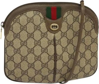 Gucci Pre-owned Cuir sacs-gucci - Femme - Pre-owned - Beige - Taille: ONE Size