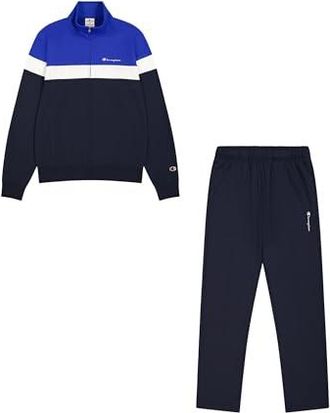 Champion Legacy-Full Zip Sweatsuit with Small Logo Surv&ecirc;tement, Bleu (Bs501), XXL Homme