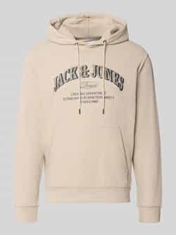 Jack & Jones Regular Fit Hoodie aus Baumwoll-Mix Modell Denver