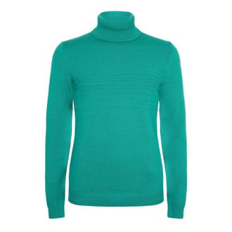HUGO BOSS Hugo - Oberteil f&uuml;r Herren, Rollkragen, Jerseyware (Gr&uuml;n)