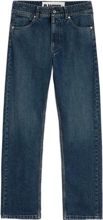 Jil Sander Homme, Jeans, Bleu, Taille: W33 Pantalon en denim Regular