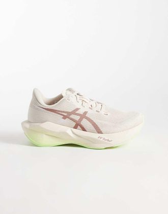 Asics Novablast 6 Laufsneaker in Rosa und Gelb-ROT
