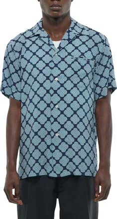 Fursac Chemisette hawa&iuml;enne &agrave; motif parasols - Taille XL - Homme