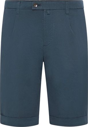 BRIGLIA 1949 Bermudashorts aus Baumwolle und Stretch mit Bundfalte, Easy Fit in
