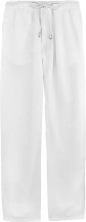 Vilebrequin Pacha Linen Pants - Homme - Pantalons - Blanc - Taille: 3XL