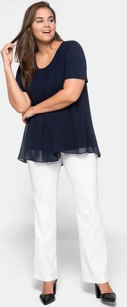 Sheego T-Shirt Blusenshirt. im Lagenlook