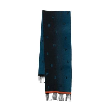 Paul Smith Scarf Stack Logo - - Accessories - Herren - Blau - ONE SIZE