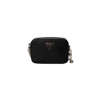 Guess Noelle Crossbody Camera Kleine Handtasche - - Bags - Damen - Schwarzk - ONE SIZE
