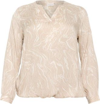 Kaffe Curve Langarmbluse Langarm-Bluse KCdiana Große Größen