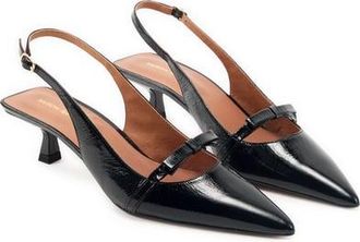 Saison 1865 Slingback New Charlotte en cuir de ch&egrave;vre