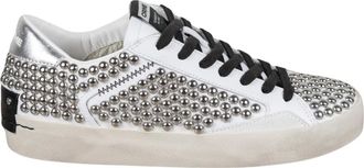 Crime London Femme, Chaussures, Blanc, Taille: 39 EU Distressed