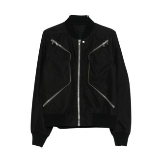 Rick Owens Homme, Vestes, Noir, Taille: M Bomber Jacket