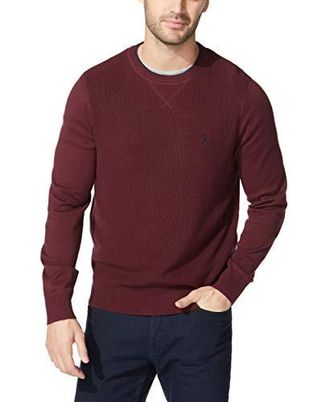 Nautica Mens Ribbed Sweater