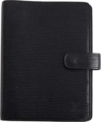 Louis Vuitton unisex, Pre-owned, Noir, Taille: ONE Size Pre-owned Carnet Femme