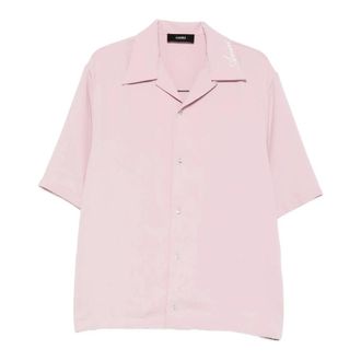 Amiri Homme, Chemises, Rose, Taille: M Chemise Camp