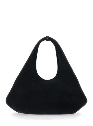 Coperni Womens Shoulder Bag Black Suede