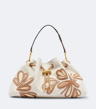 Jimmy Choo London Sac seau Bon Bon Medium en cuir