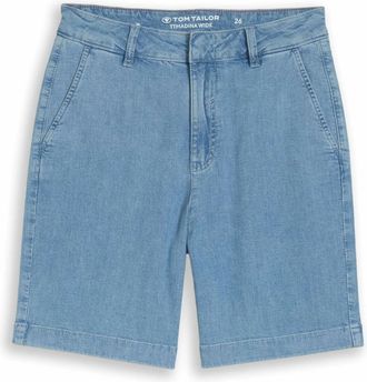 Tom Tailor Jeans Shorts - - Shorts - Damen - Blau - W28