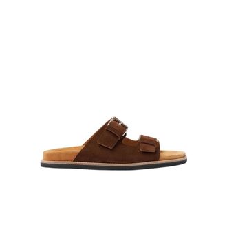 Scarosso Enea Braun Wildleder Bearbeitung - - Shoes - Herren - Braun - 44 EU