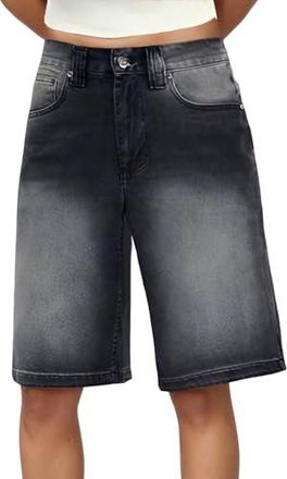 Generic Short Tennis Femme Blanc Cycliste Simili Court D Vetements Satin Paillettes Boyfriend Electrostimulation UV Survetement V&eacute;ritable Trop Renforce Jodhpu