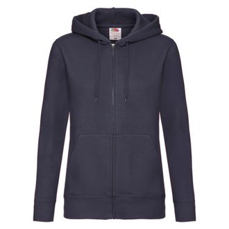 Fruit Of The Loom Fruit of the Loom - Premium Sweat Kapuzenpullover f&uuml;r Damen (Marineblau)