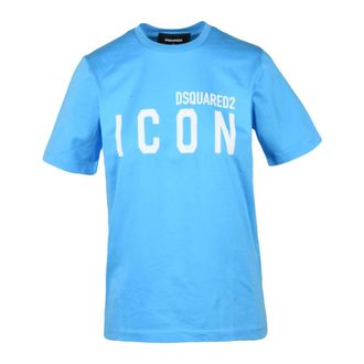 Dsquared2 T-Shirts - - Tops - Damen - Blau - S