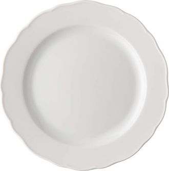 Hutschenreuther Maria Theresia Weiss Speiseteller 27 cm Fahne