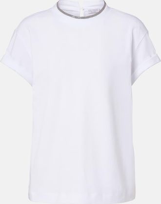Brunello Cucinelli T-Shirt aus einem Baumwollgemisch