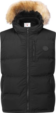 SoulCal&Co SoulCal - Weste f&uuml;r Herren, Sherpa-Futter (Schwarz)