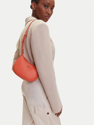 Pinko Handtasche Half Moon Baby PE 25 PLTT 103538 A0F1 Korallenfarben