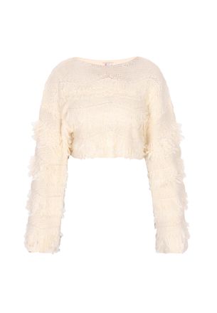 Izia Zur Seite fahren Damen Wollwei&szlig;