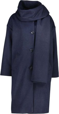 Am&eacute;lie & Am&eacute;lie Femme, Manteaux, Bleu, Taille: 42/44 FR Cordue Coat
