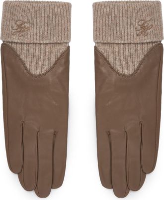 Tommy Hilfiger Handschuhe Tommy Hilfiger AW0AW19133 Beige