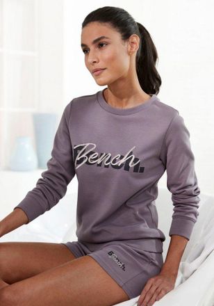 Bench Sweatshirt mit Logodruck und Stickerei, Loungeanzug